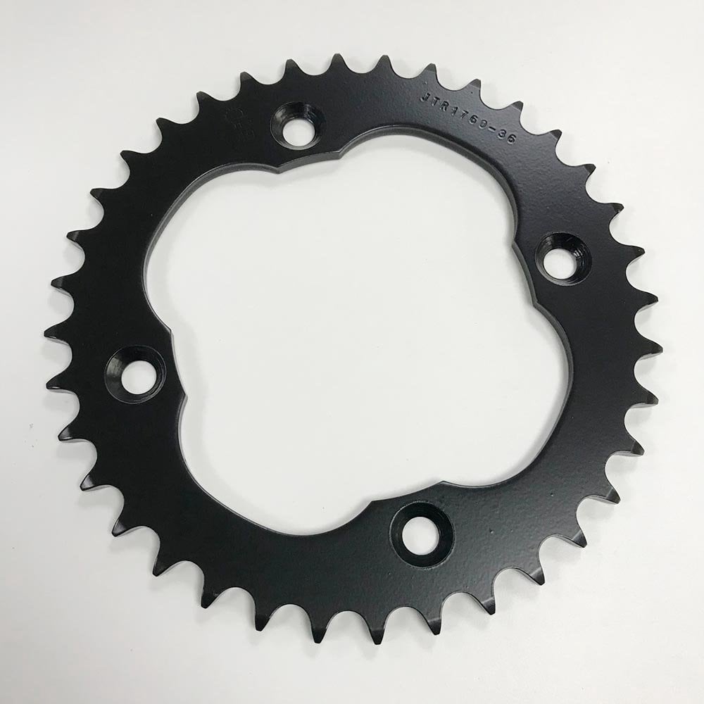 JT Sprockets JT - Sprocket - Rear - JTR1760 /R505 - 520 - ATV LTR450 06 ...