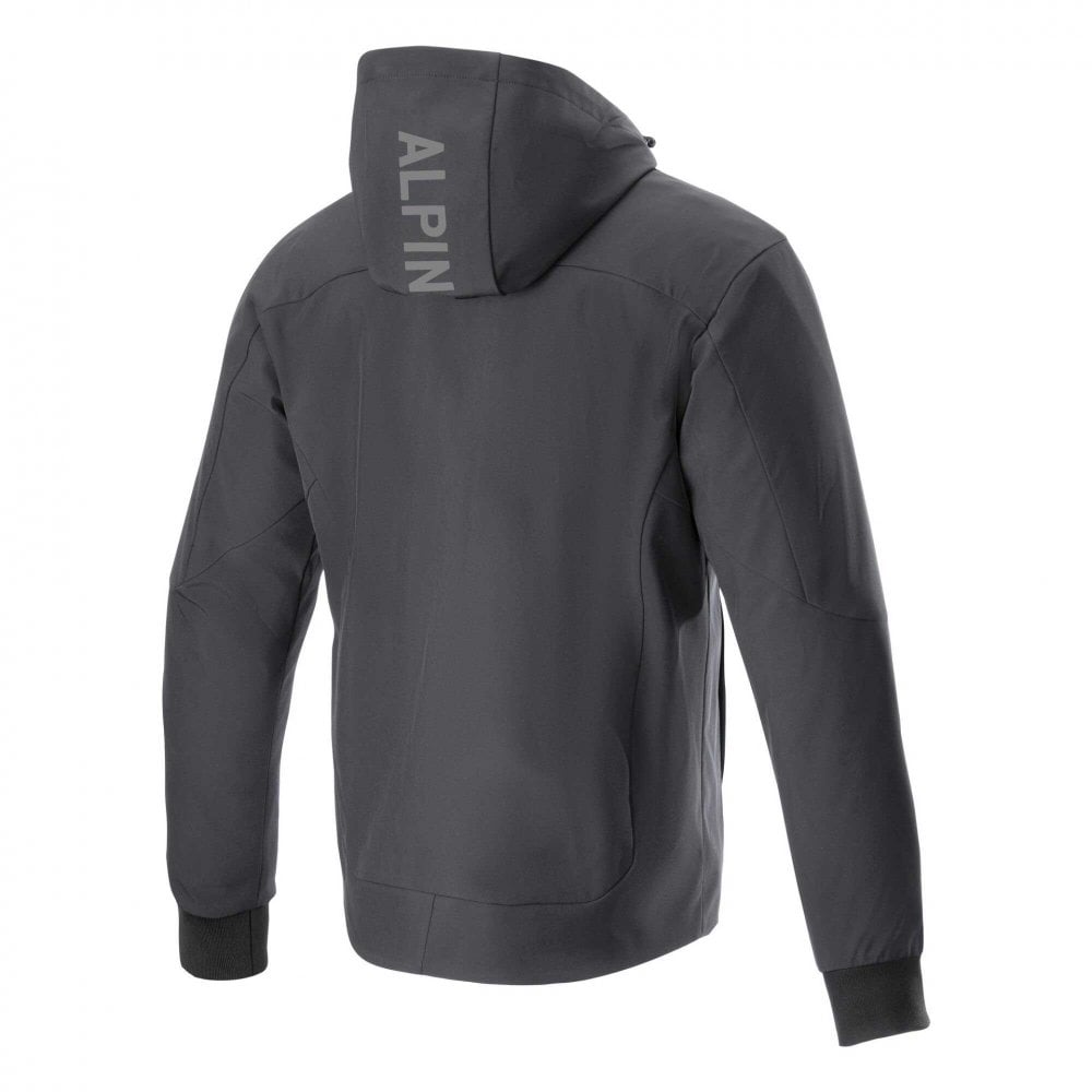 Alpinestars Radium Tech Motorcycle Hoodie Urban Textile Jacket (Black ...