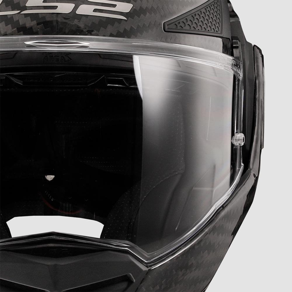 LS2 Motorcycle Touring Flip Over Helmet - FF901 Advant X Solid (Carbon ...